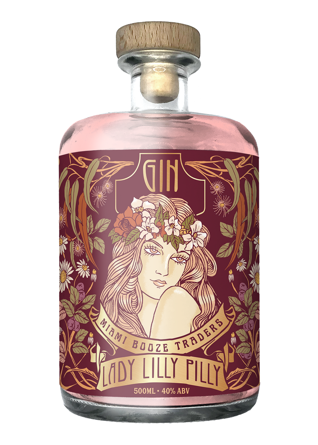 Lady Lilly Pilly Gin 500mls – Miami Booze Traders