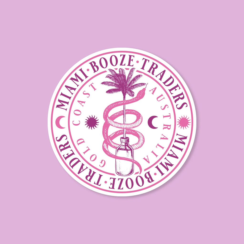 MBT Seal Sticker – Miami Booze Traders