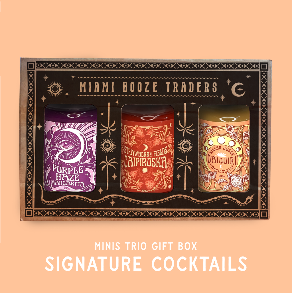 200ml Trio Gift Box - Signature Cocktails – Miami Booze Traders